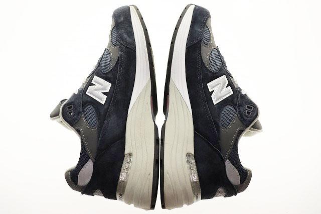 中古】ニューバランス NEW BALANCE 992 NAVY MADE IN USA U992NY 29cm