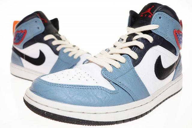 【中古】ナイキ NIKE × FACETASM AIR JORDAN 1 MID SE 27.5cm ファセッタズム エア ジョーダン ▲■251007