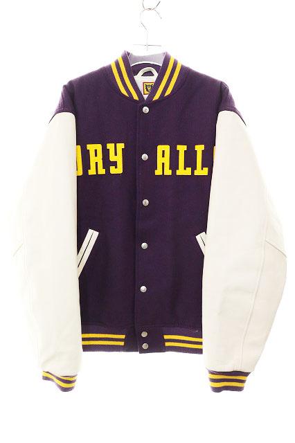 【中古】ヒューマンメイド HUMAN MADE 23AW VARSITY JACKET XL バーシティ ジャケット スタジャン ロゴ ☆AA★251031