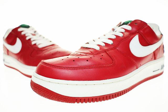 【中古】ナイキ NIKE 観賞用 AIR FORCE 1 PUERTO RICO 4 2003 28cm 624040-641 エア フォース プエルトリコ ▲251030