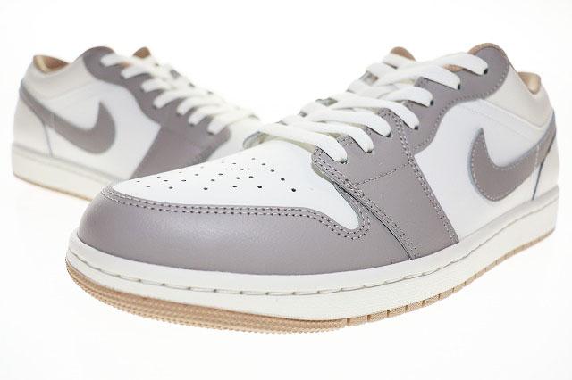 【中古】ナイキ NIKE AIR JORDAN 1 LOW SAIL FIRE RED 28.5cm 553558-169 エア ジョーダン ロー セイル ▲■251014