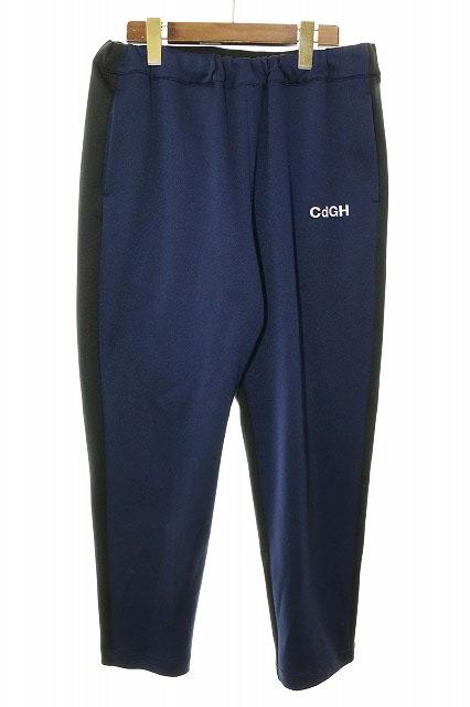 【中古】コムデギャルソンオム COMME des GARCONS HOMME 19AW CdGH刺繍 サイドライン トラックパンツ ●251020