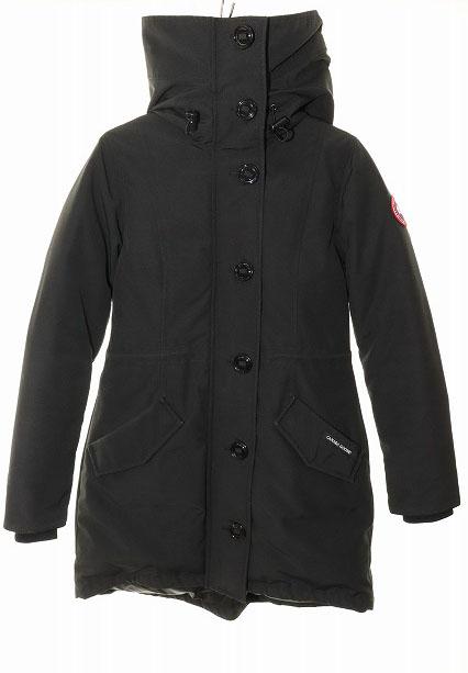 【中古】カナダグース   ROSSCLAIR PARKA BLACK XS 2580LA ダウンコート ジャケット ブラック ●251123