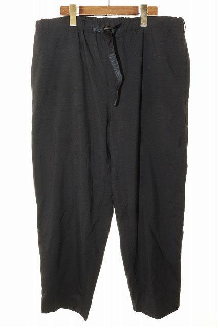 【中古】ザエンノイプロフェッショナル The ennoy Professional 24SS WOOL BLEND RIP STOP EASY PANTS XL 251204