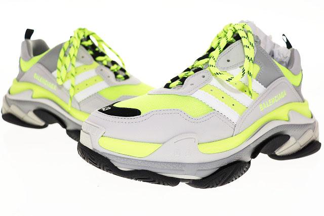 【中古】バレンシアガ BALENCIAGA × adidas TRIPLE S TRAINERS 28.5cm アディダス トリプルエス ☆AA★▲■251213