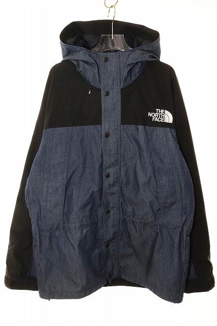 【中古】ザノースフェイス THE NORTH FACE MOUNTAIN LIGHT DENIM JACKET INDIGO DENIM XL NP12032 251113