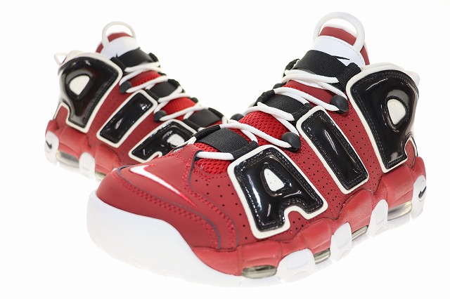 【中古】ナイキ NIKE AIR MORE UPTEMPO 96 VARSITY RED 27.5cm 921948-600 エア モア アップテンポ ▲■251120