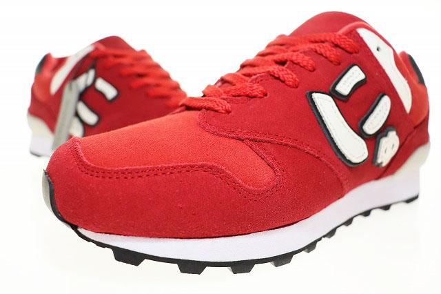 【中古】サンガッチョ Sangacio にゅ〜ず CARMINE RED 24.5cm カーマイン レッド ●▲■251201