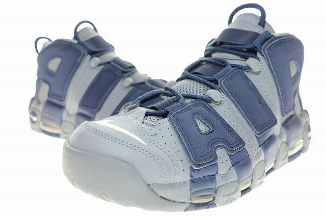 【中古】ナイキ NIKE AIR MORE UPTEMPO 96 HOYAS COOL GREY 28cm エア モア アップテンポ モアテン ▲■251120