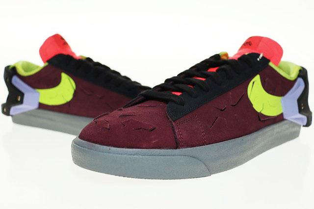 【中古】ナイキ NIKE × ACRONYM BLAZER LOW NIGHT MAROON 28cm DN2067-600 アクロニウム ブレーザー ▲■251123