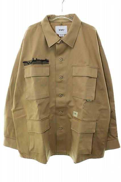 【中古】ダブルタップス WTAPS JUNGLE 01 LS COTTON. TWILL SIZE 04 ジャングル ロングスリーブ シャツ ■251204