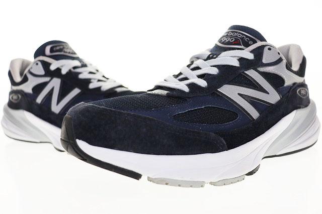 【中古】ニューバランス NEW BALANCE M990NV6 NAVY 27.5cm Dワイズ USA製 ローカット ネイビー ▲■251116 メンズ