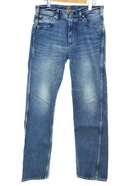 【中古】ヒューマンメイド HUMAN MADE STORM COWBOY STRAIGHT DENIM TYPE1968 ストーム カウボーイ ストレート デニム