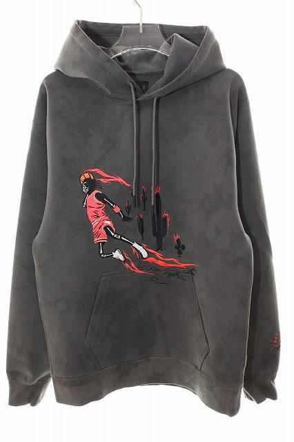 【中古】ナイキ NIKE × TRAVIS SCOTT M J NRG TS WASH SUEDE PO GREY XS CN3422-068 トラヴィス スコット 251124