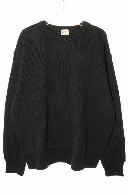 【中古】ホワイツビル WHITESVILLE THERMAL T-SHIRT BLACK XL WV69643 サーマル ロンT 長袖 ブラック ■251214 メンズ