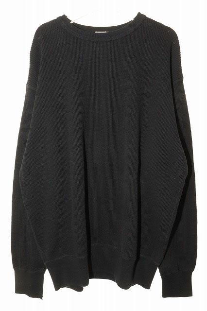 【中古】ホワイツビル WHITESVILLE THERMAL T-SHIRT BLACK XL WV69422 サーマル Tシャツ ロンT 長袖 ●■251211