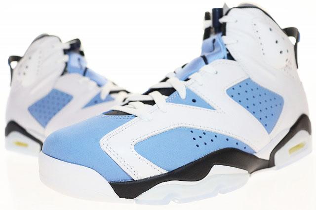【中古】ナイキ NIKE AIR JORDAN 6 UNC 28cm CT8529-410 AJ6 エア ジョーダン ユニバーシティブルー ▲■251204