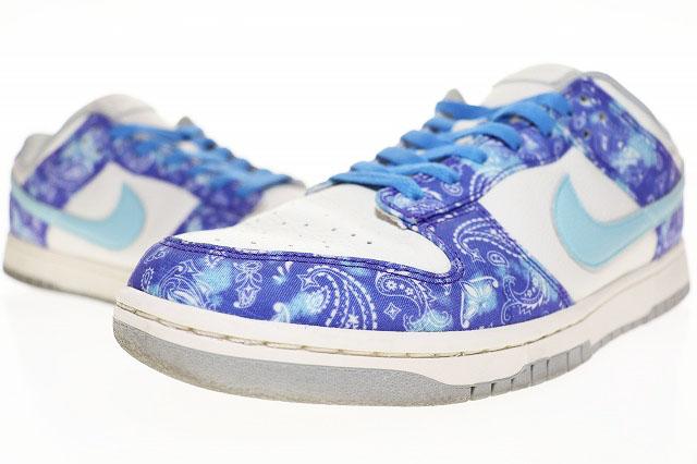 【中古】ナイキ NIKE BY YOU DUNK LOW 28.5cm バイ ユー ダンク ロー ペイズリー ▲251210 メンズ