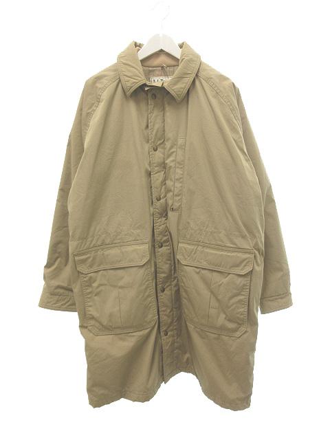【中古】エルエルビーン L.L.BEAN 80s ストームコート ヴィンテージ ステンカラー ベージュ  メンズ