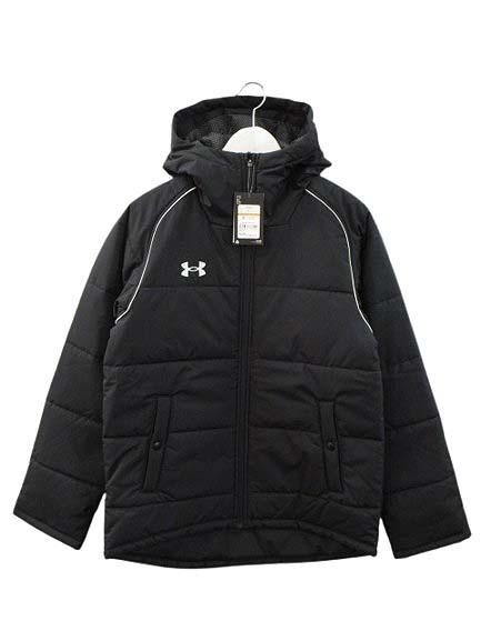 【中古】未使用品 アンダーアーマー UNDER ARMOUR UA チーム インサレート ジャケット 1381848 ブラック SM 中綿