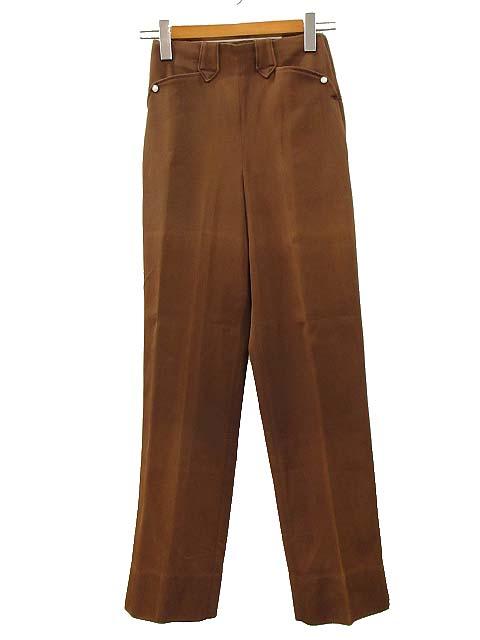 【中古】リーバイス Levi's 50s ショートホーン ランチパンツ ウエスタン ウールギャバジン ヴィンテージ ブラウン