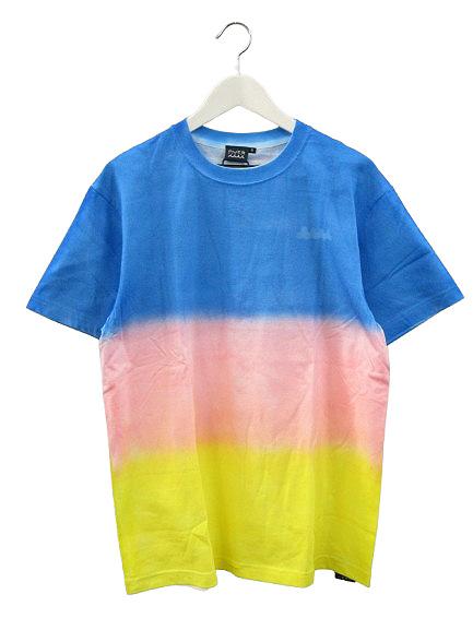 【中古】未使用品 ムータ muta × ACANTHUS Border Dyeing Tee MMAC-434158 ボーダー Tシャツ 6 マルチカラー 半袖