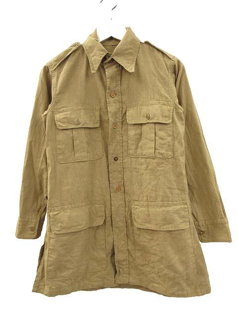 【中古】ヴィンテージ VINTAGE 40s イギリス軍 サファリ ブッシュジャケット エアーテックス British Army 1