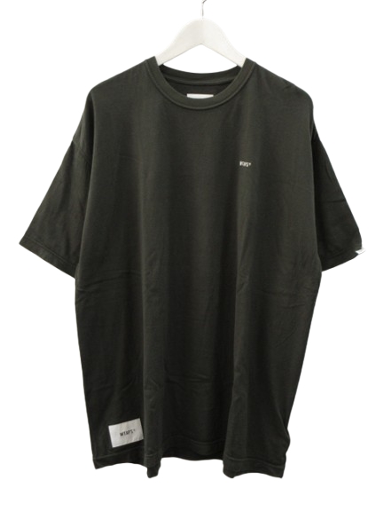 【中古】ダブルタップス WTAPS 22SS AII 05/SS/COTTON 221ATDT-CSM05 半袖 カットソー 03 グリーン Tシャツ トップス