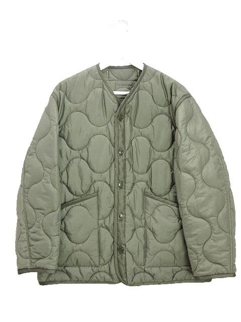 【中古】ハイク HYKE Quilted Liner Jacket キルテッド ライナー ジャケット キルティング 2 カーキ系 アウター 上着