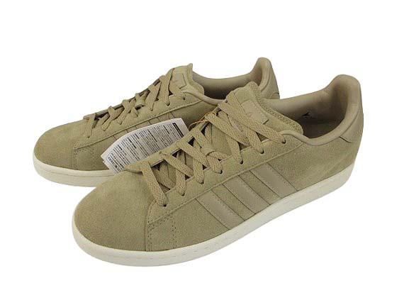 【中古】未使用品 アディダス adidas キャンパス ディセンダント CAMPUS DCDT スニーカー ベージュ 27.5 HQ8874 靴