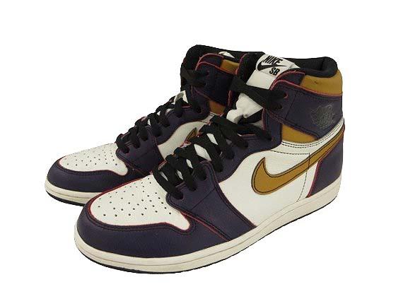 【中古】ナイキ エスビー NIKE SB AIR JORDAN 1 RETRO HIGH OG DEFIANT LA to CHICAGO スニーカー CD6578-507 28