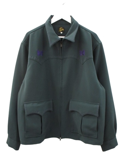 【中古】ニードルス Needles ネペンテス Western Sport Jacket NS148 ウエスタン スポーツ ジャケット L グリーン
