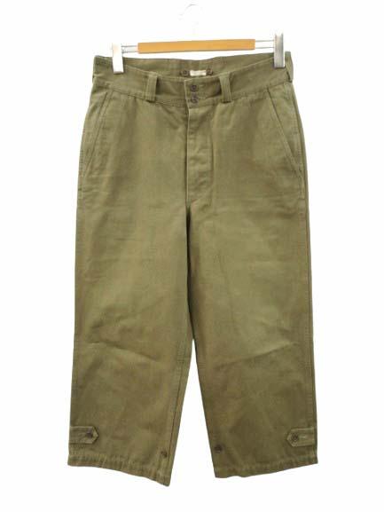 【中古】フィグベル PHIGVEL MIL TROUSERS PMAG-PT10-SS ミルトラウザー パンツ 1 カーキグリーン系 ボトムス メンズ