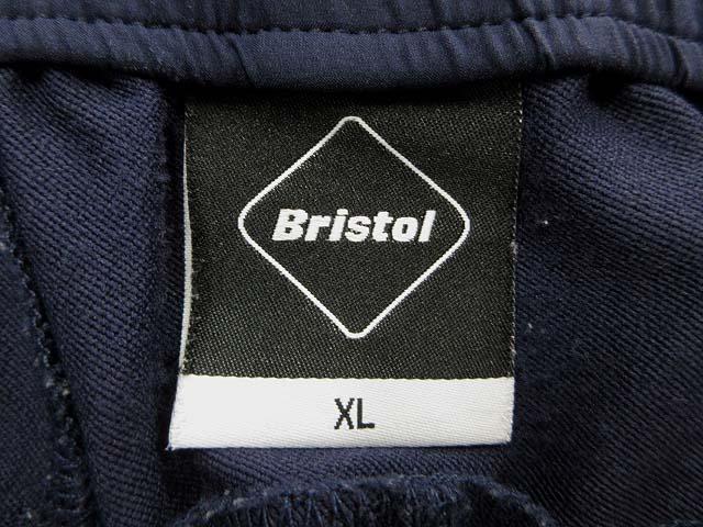 【中古】エフシーレアルブリストル F.C.Real Bristol FCRB 21SS アクティブ ストレッチ リブ パンツ ネイビー XL
