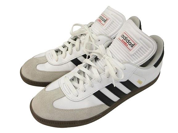 【中古】アディダス adidas SAMBA CLASSIC 772109 サンバクラシック 28.5cm ホワイト スニーカー シューズ 靴 メンズ