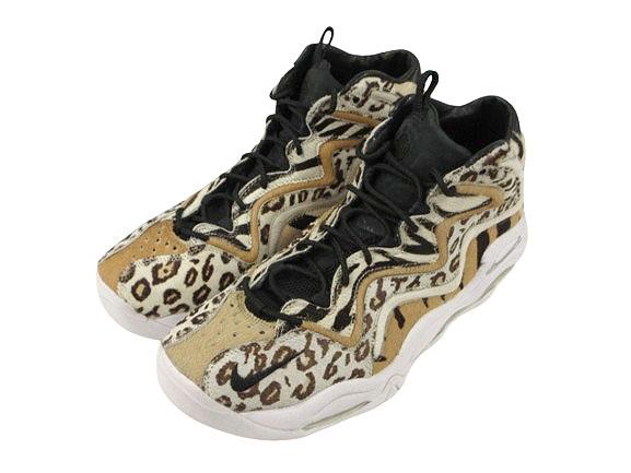 【中古】ナイキ NIKE × KITH AIR PIPPEN 1 Chimera Animal Print/Safari AH1070-900 エアピッペン1 29.5 ベージュ系