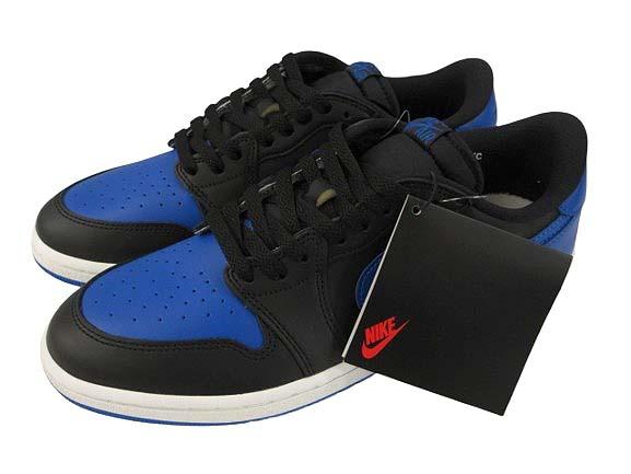 【中古】未使用品 ナイキ AIR JORDAN 1 LOW 85 BLACK/VARSITY  IB1981-004 エア ジョーダン 1 レトロ ロー 85 30