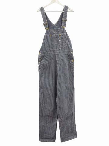 【中古】リー LEE ARCHIVES 40s 復刻 ヒッコリー オーバーオール 38 LM6291 ロングL 日本製 サロペット メンズ