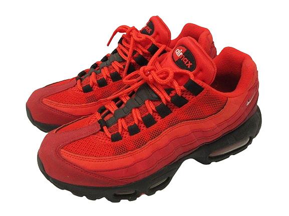 【中古】ナイキ NIKE AIR MAX 95 OG Habanero Red AT2865-600 エアマックス 95 OG ハバネロレッド 24cm 赤 スニーカー