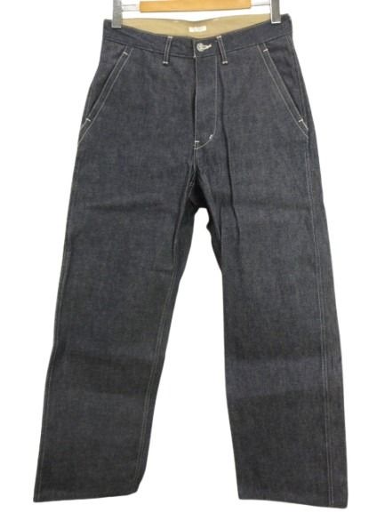 【中古】未使用 フィグベル PHIGVEL DENIM PAINTER TROUSERS デニム ペインター トラウザーズ パンツ 1 リジット