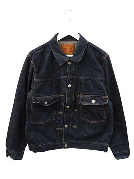 【中古】フルカウント FULLCOUNT 2102SS Type2 Denim Jacket 2ndタイプ デニムジャケット 38 ブルー Gジャン