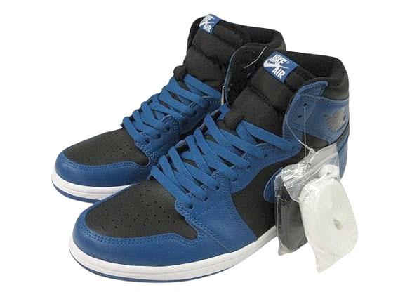 【中古】未使用品 ナイキ NIKE AIR JORDAN 1 RETRO HIGH OG DARK MARINA BLUE 555088-404 エア ジョーダン 1  28
