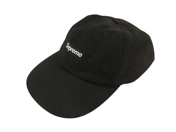 【中古】シュプリーム SUPREME Cordura Small Box 6-Panel コーデュラ スモールボックス 6パネル キャップ 黒 帽子