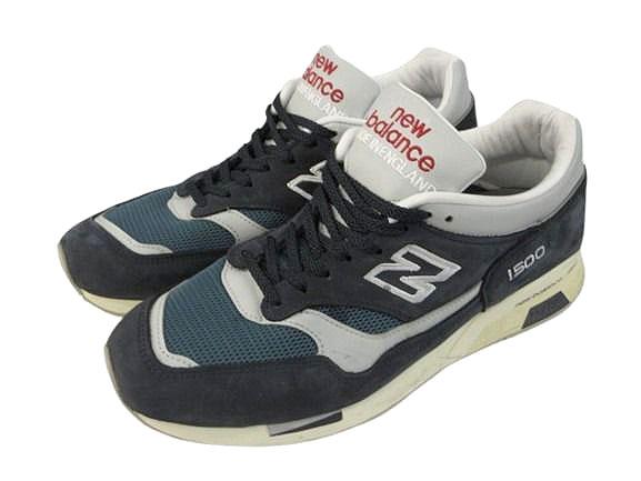 【中古】ニューバランス NEW BALANCE U1500VNV NAVY MADE IN UK イングランド製 US10 ネイビー スニーカー シューズ