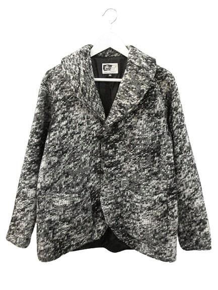 【中古】エンジニアードガーメンツ Engineered Garments ニットジャケット ネペンテス アメリカ製 XS グレー 2B