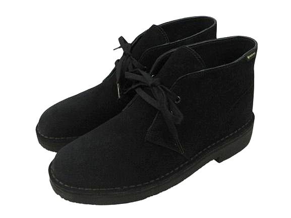 【中古】クラークス clarks Desert BT GTX Black Sde 11826 デザートブーツ GORE-TEX ゴアテックス UK 7 1/2 黒
