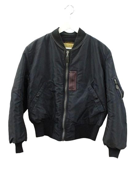 【中古】バズリクソンズ BUZZ RICKSON’S 東洋 B-15C M13405 フライトジャケット 38 ネイビー ジップアップ ブルゾン