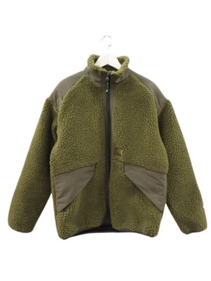 【中古】ウールリッチ WOOLRICH テラ パイルフリース ジャケット 3.0 M オリーブ TERRA PILE FLEECE JACKET ボア
