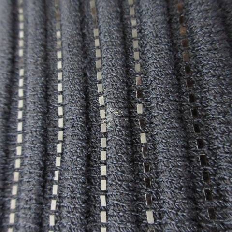 中古】セントジョン 美品 スーツ アンサンブル ニット 無地 ジップ