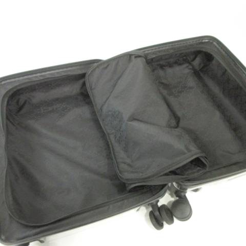 中古】オフホワイト OFF WHITE トラベルキャリー キャリーバッグ